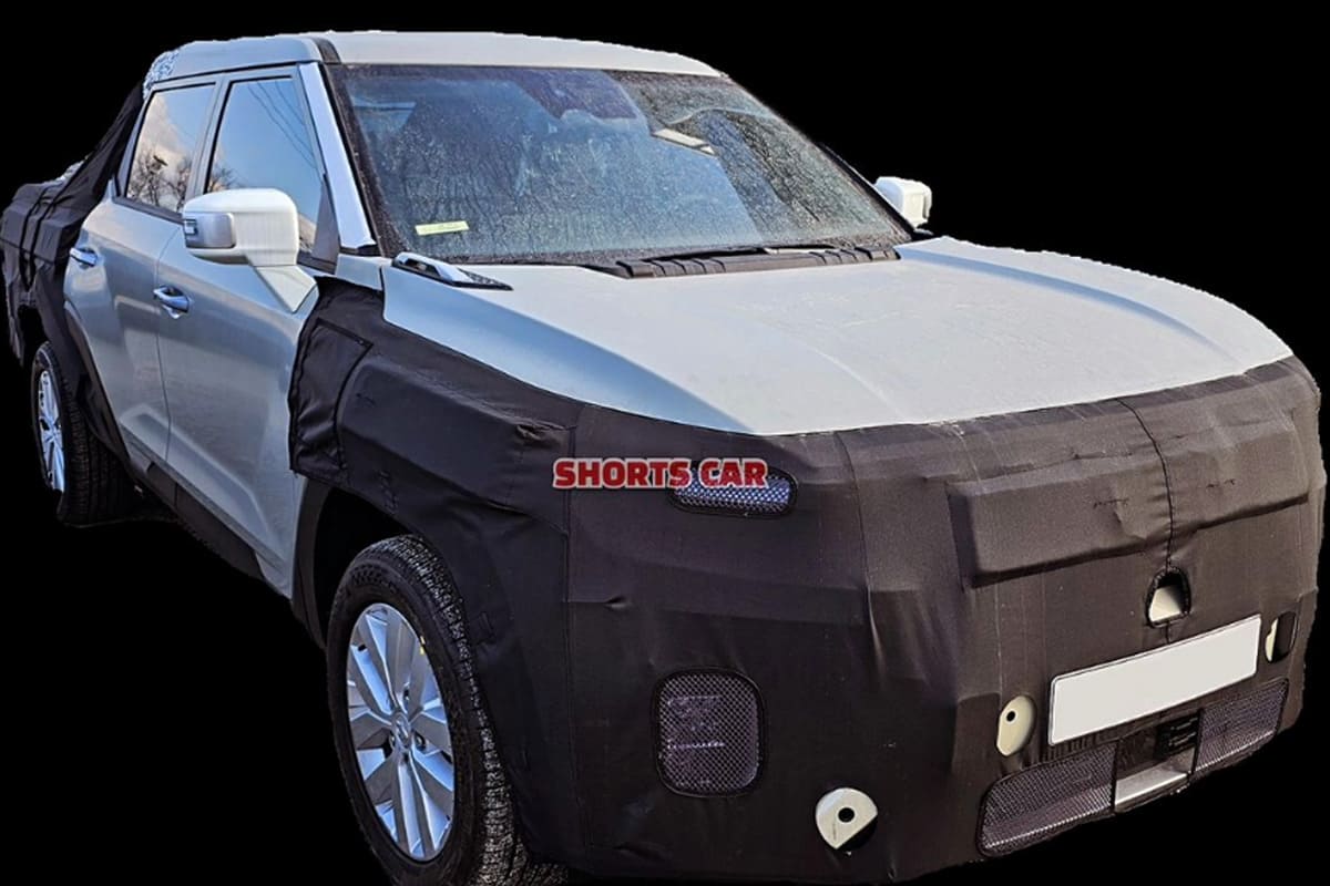 KGM 픽업트럭 O100 최초 포착, 국내 픽업트럭 시장에 혁신을 가져올까?