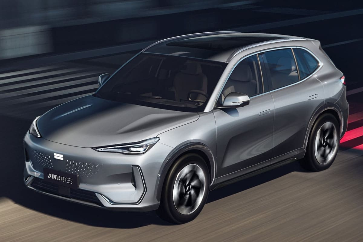 중국 지리 자동차 새로운 전기 SUV '갤럭시 E5' 공개... 말도 안 되는 주행 거리와 가격까지