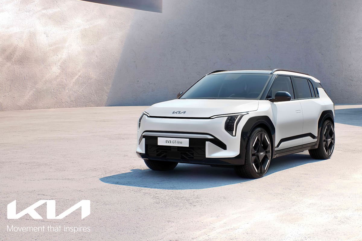 기아, 보급형 전기 SUV 'EV3' 세계 최초 공개...1회 충전 501km 주행