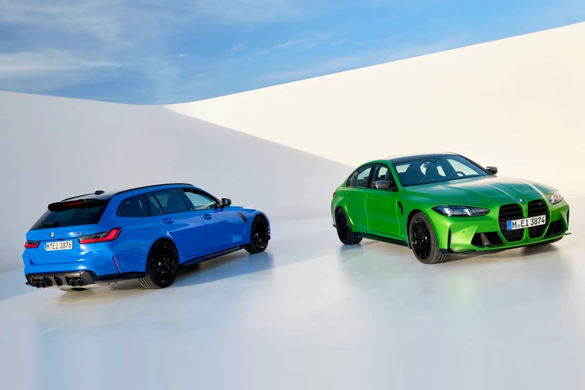 BMW, 고성능 세단 M3 페이스리프트 공개... 530마력의 향상된 성능