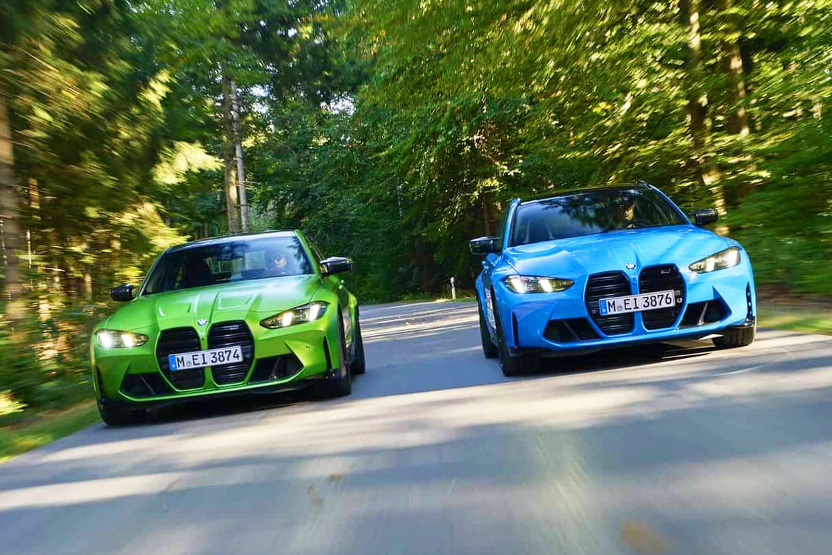 BMW, 고성능 세단 M3 페이스리프트 공개... 530마력의 향상된 성능