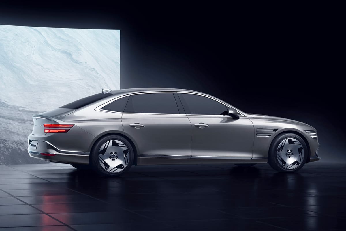 출시 앞둔 제네시스 G80 전동화 모델, 환경부 인증 완료... 주행거리 489km 공개