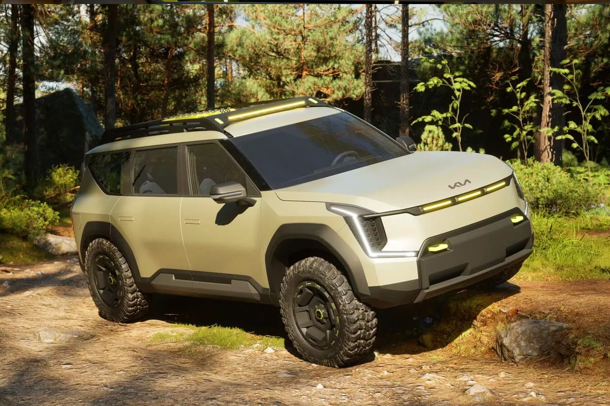 "파격적인 전기 캠핑카 등장!" 기아, 새롭게 개조된 EV9·PV5 콘셉트카 '깜짝' 공개