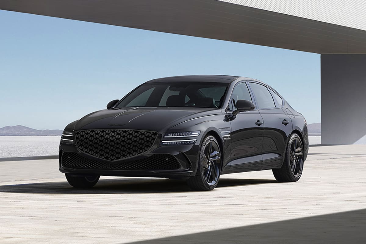 "블랙 컬러로 압도적인 존재감"... 제네시스, 고급스러움을 강조한 'G80 블랙' 공식 출시